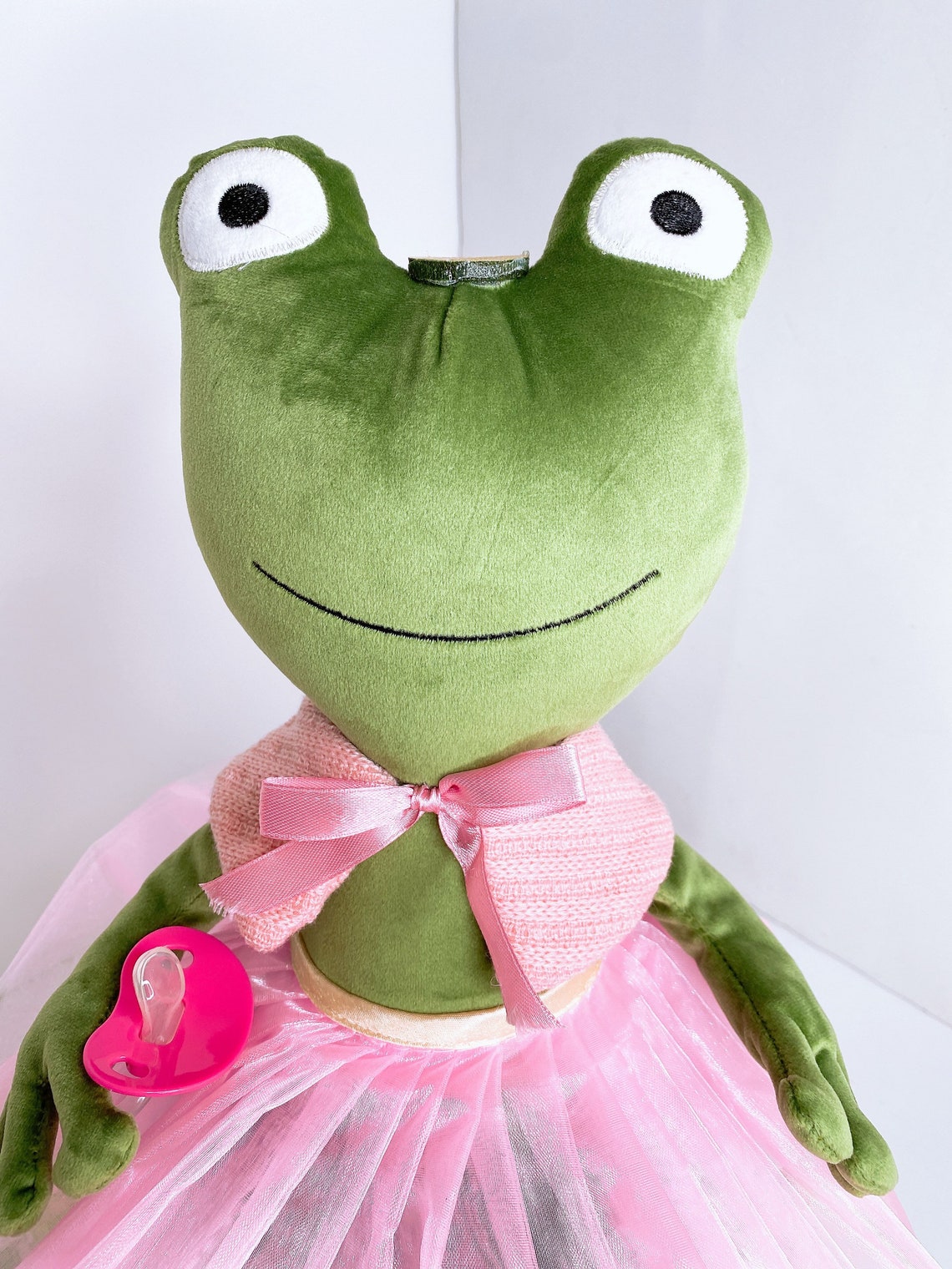 Frog Diaper Cake Frog Themed Frog Baby Shower Girl Diaper - Etsy