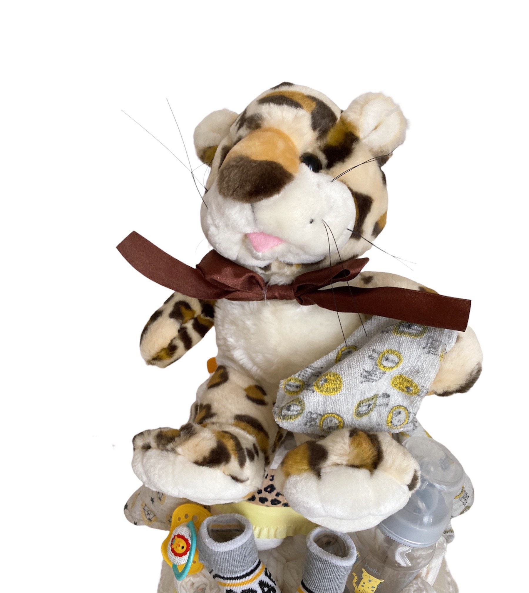 Tiger Diaper Cake Tiger Themed Safari Diaper Cake - Etsy