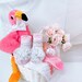 Flamingo Mini Basket Gift, Easter Baby Gift - Etsy