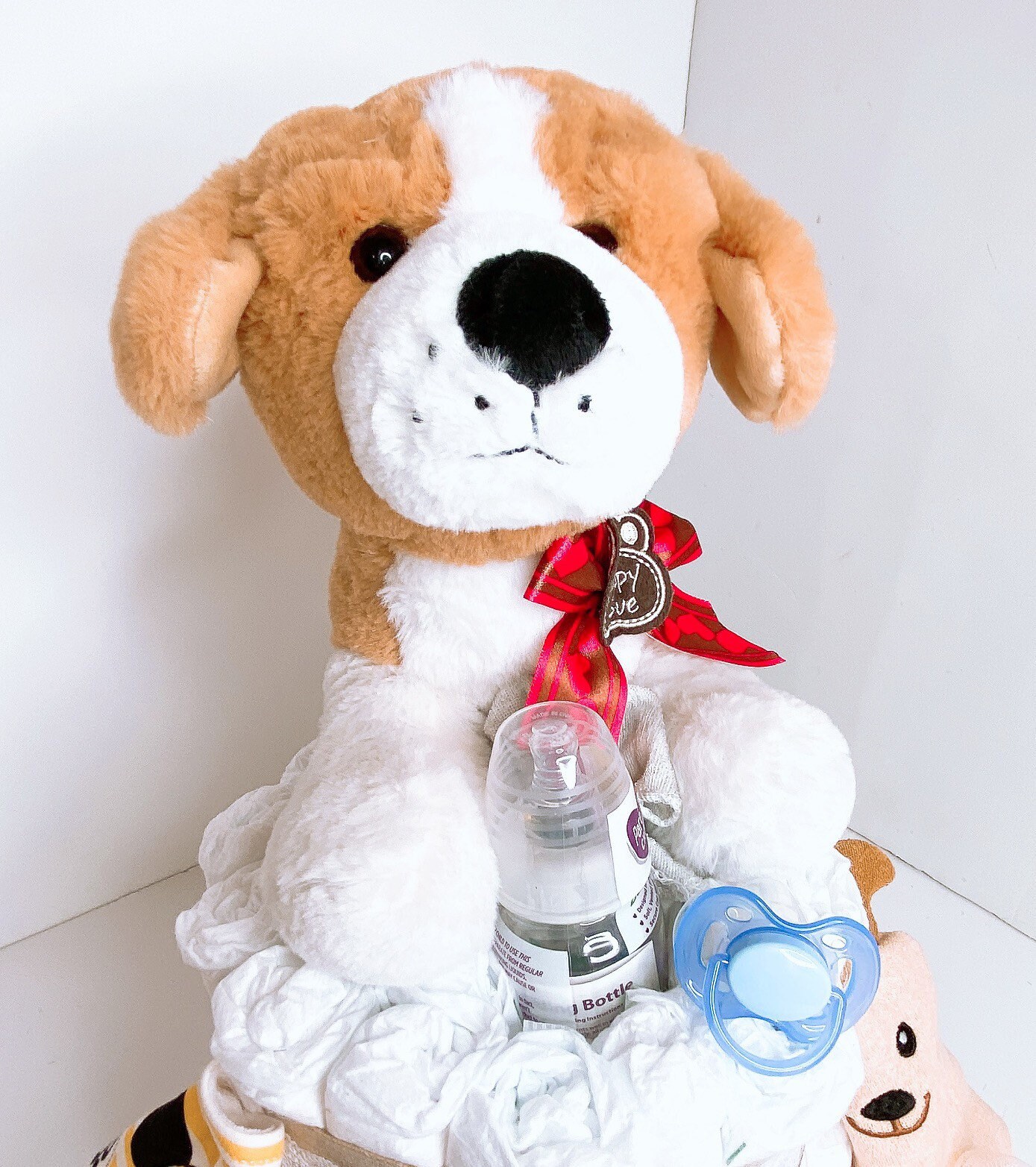 Puppy Diaper Cake Dog Diaper Cake Centerpiece - Etsy