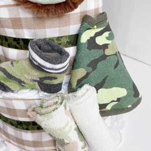 Teddy Bear Military Diaper Cake, Military Themed, Centerpiece - Etsy
