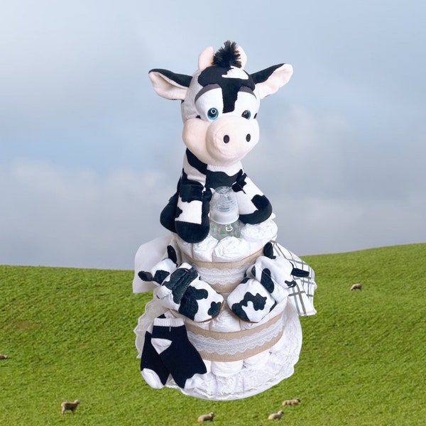 Farm Diaper Cake - Etsy
