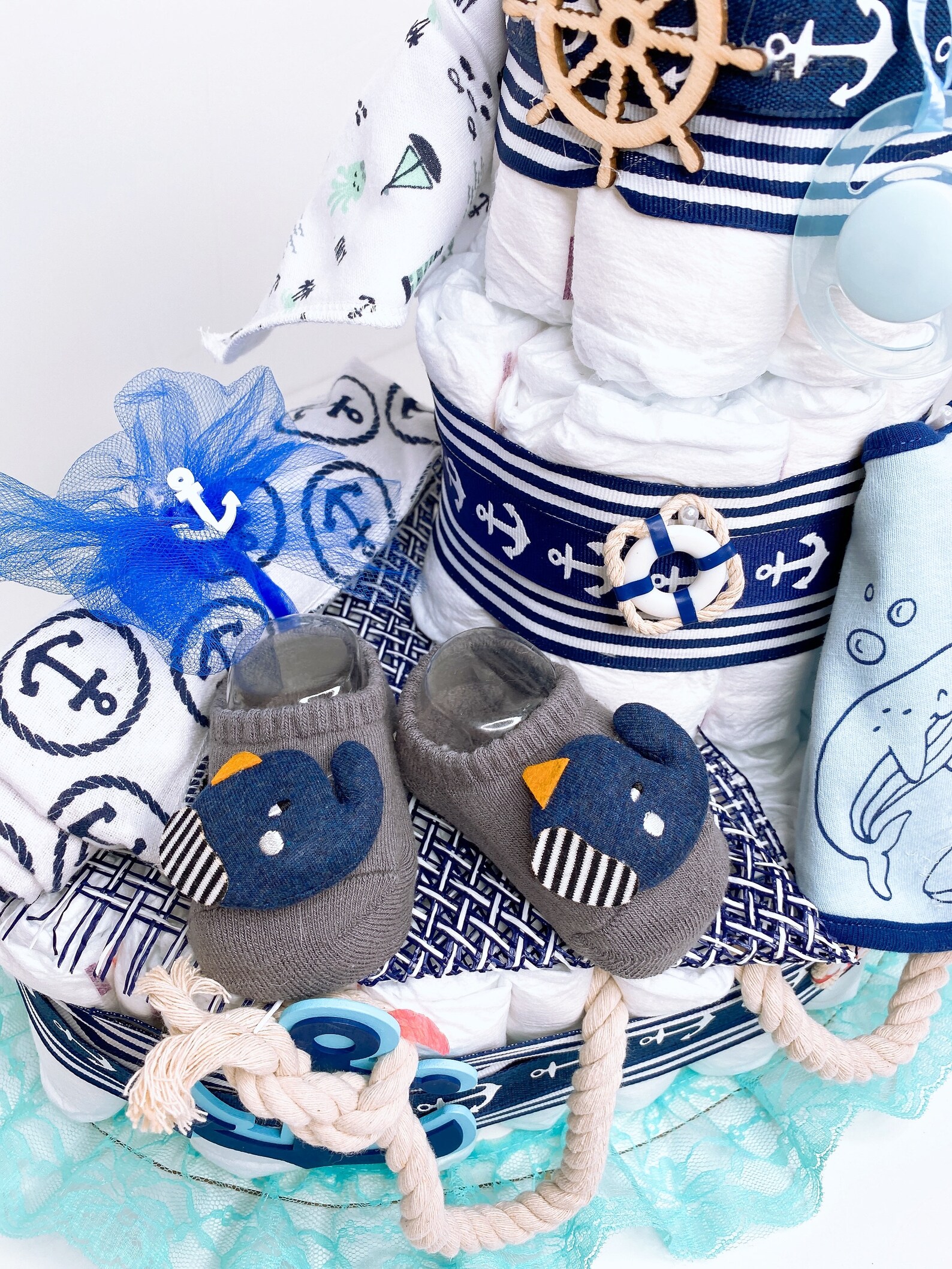 Ship Diaper Cake Boat Diaper Cake Nautical Diaper Cake - Etsy