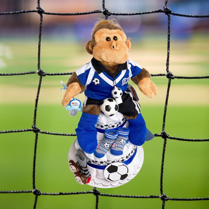 Monkey Diaper Cake - Etsy