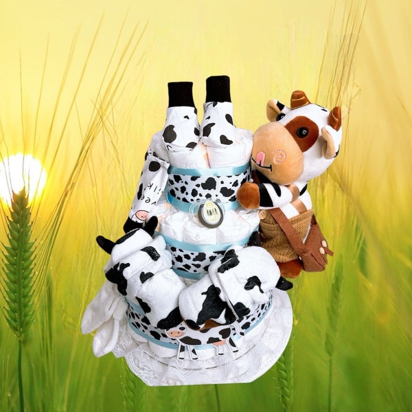 Farm Diaper Cake - Etsy