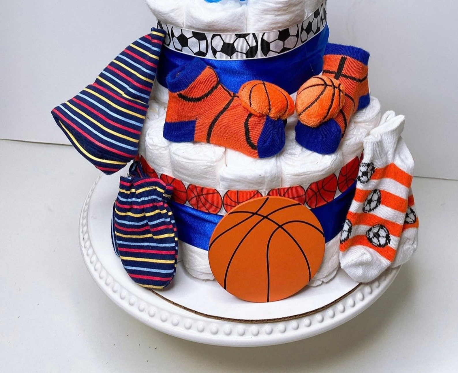Sports Diaper Cake Baseball Diaper Cake Sport Themed - Etsy