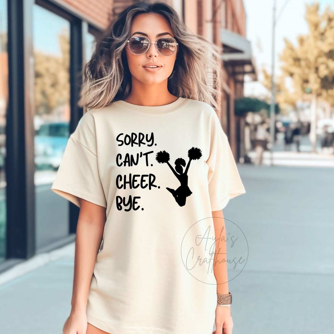 Sorry Cant Cheer Bye SVG, Cheer Mom Svg Png, Cheer Mama Svg Png, Funny ...