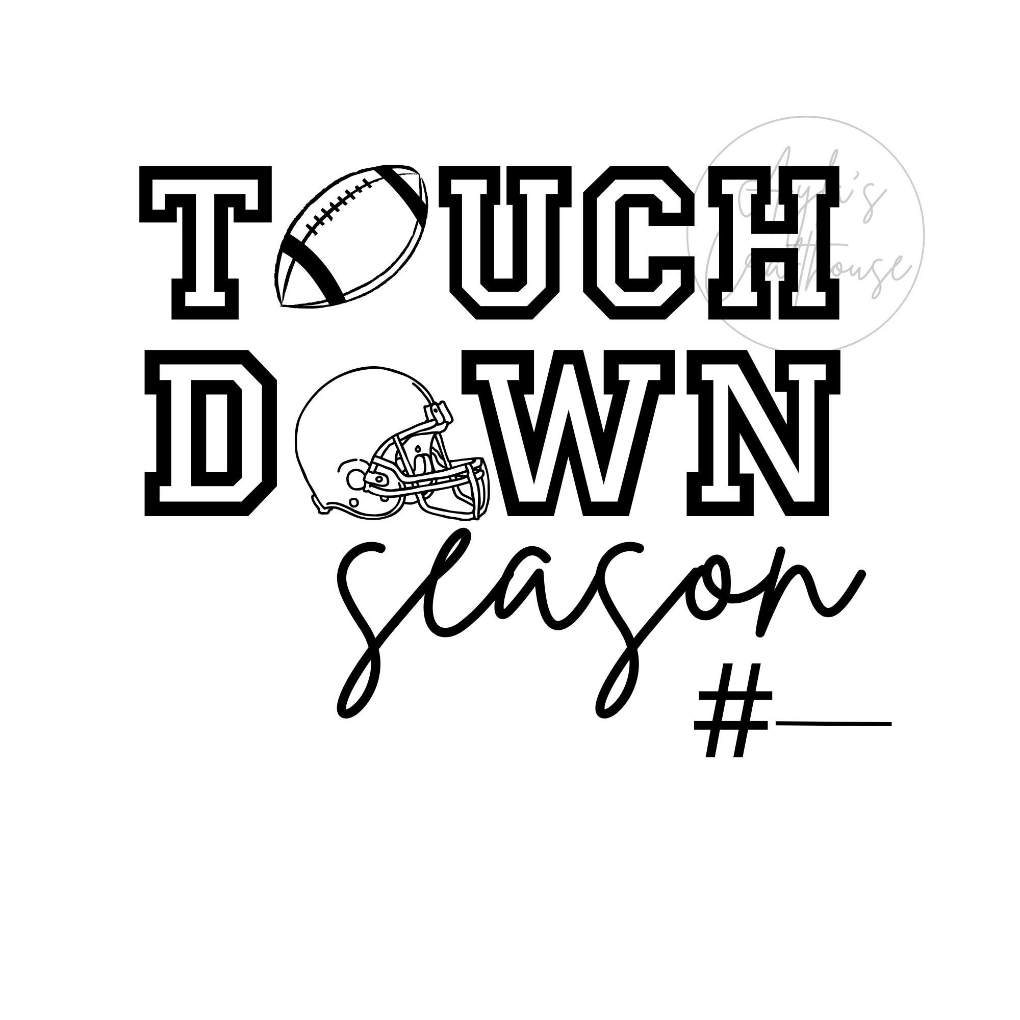 Touchdown Season Svg, Touchdown Svg, Football Mom Svg, Sports Mom Svg ...