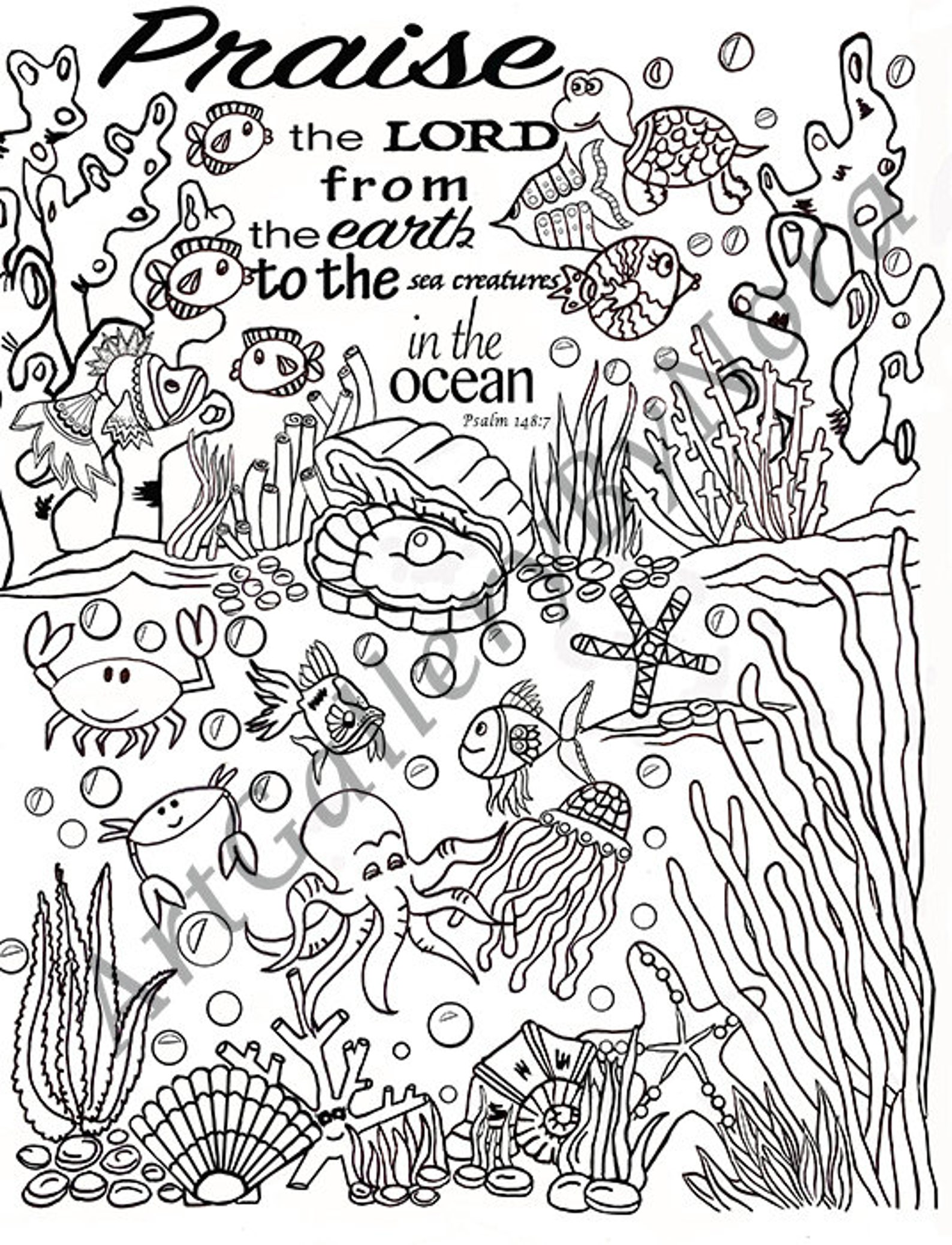 Free Printable Coral Reef Coloring Page Psalm Bible Verse The My XXX free-printable-coral-reef-coloring-page-psalm-bible-verse-the-my-xxx