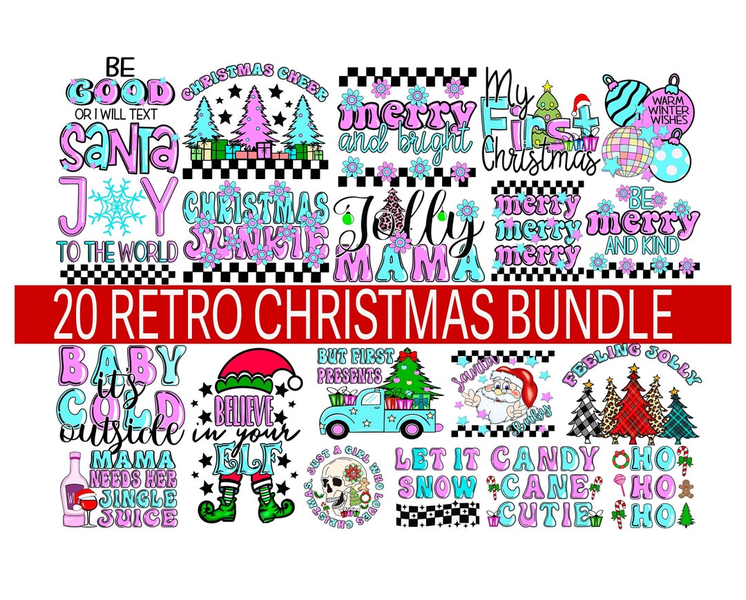 Christmas Bundle Png, Pink Trees, Merry Christmas, Elf Png, Shirt ...