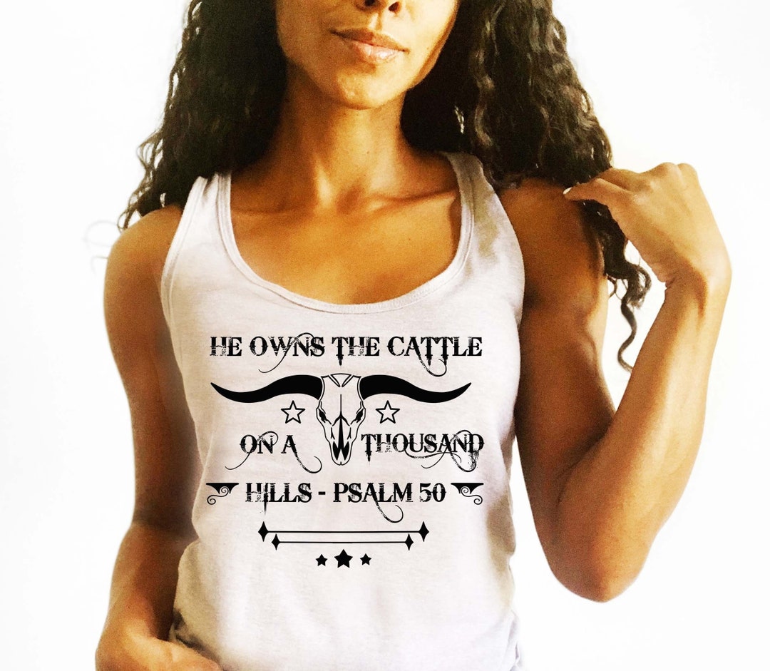 He Owns the Cattle Png, Christian Quote, Inspirational Quote, Bible ...