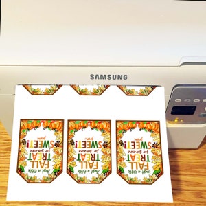 Personalized Gift Tags Fall Tags Printable Teacher - Etsy