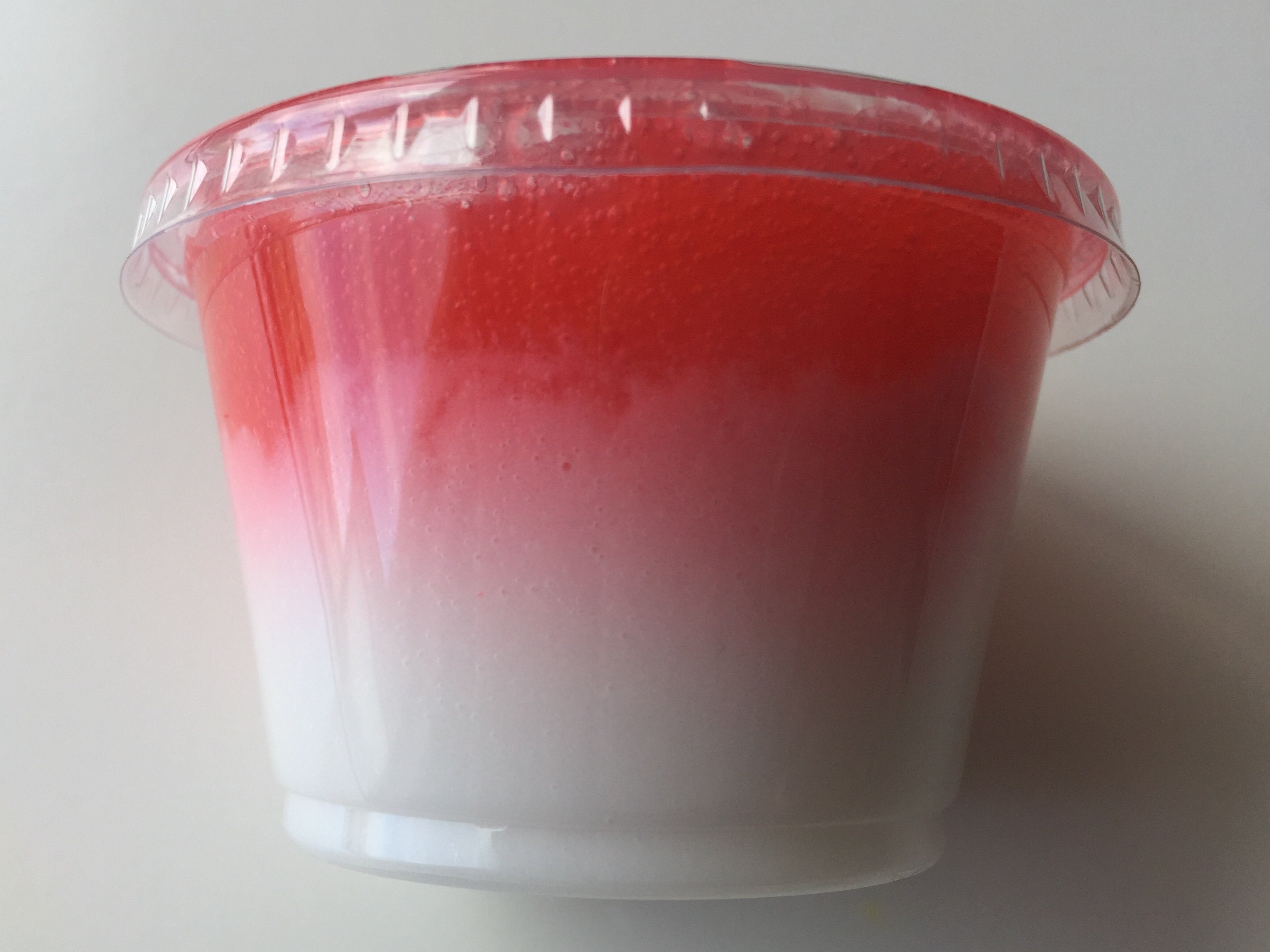 White Cherry Icee Scented Slime Etsy