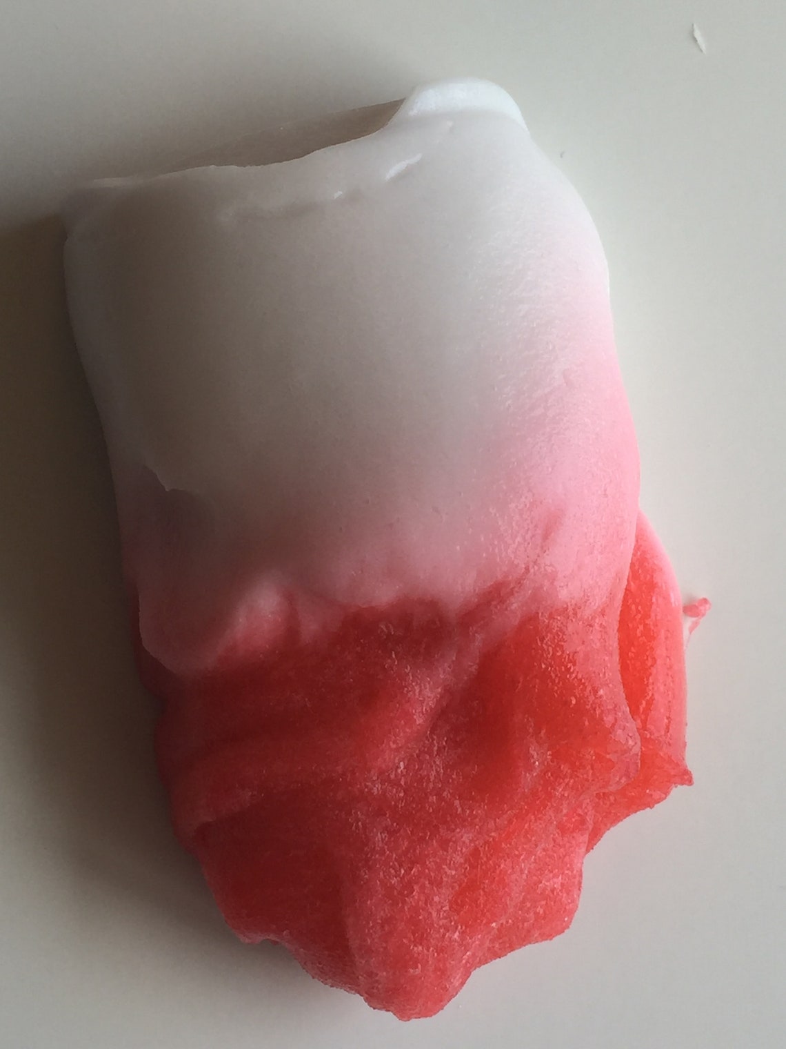 White Cherry Icee Scented Slime Etsy
