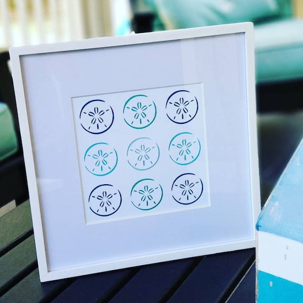 Sand Dollar Frame - Etsy