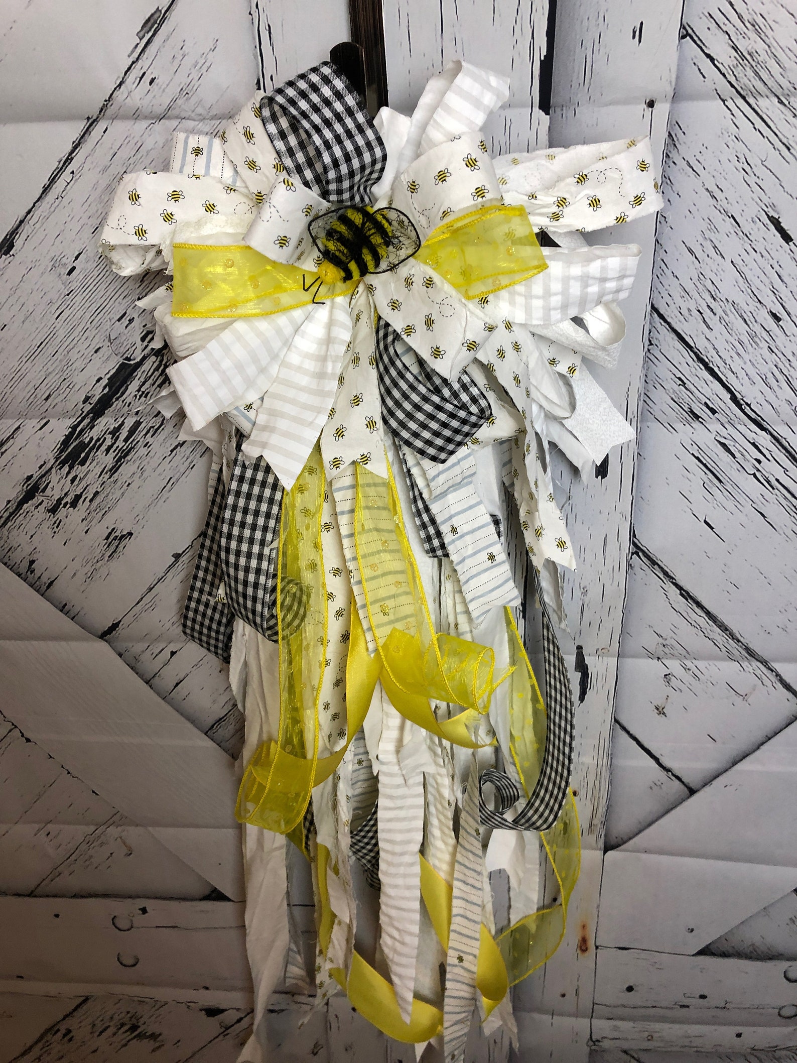 Rag Bow Tutorial,shabby Chic Rag Bow Tutorial, How to Make a Rag Bow ...