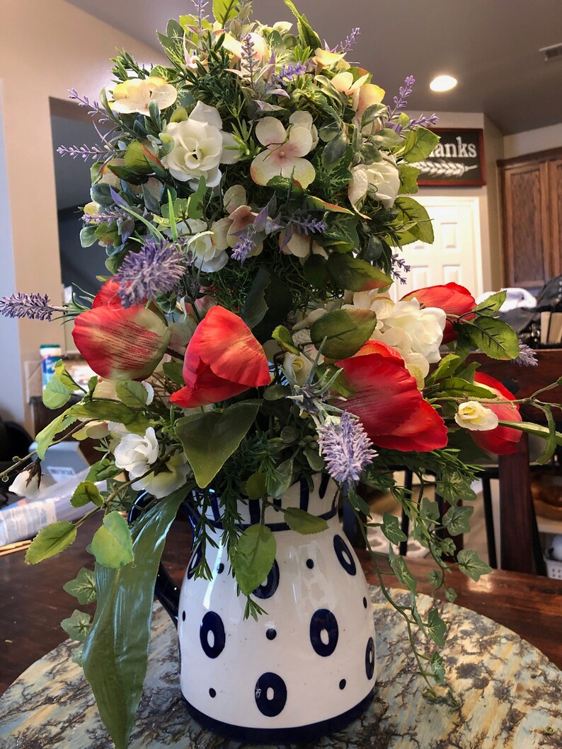 Spring Topiary Tutorial, Spring Floral Arrangement Tutorial, How to ...