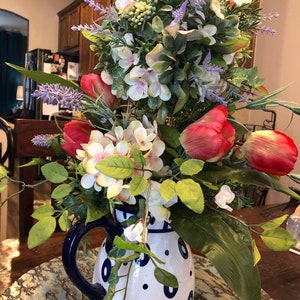 Spring Topiary Tutorial, Spring Floral Arrangement Tutorial, How to ...