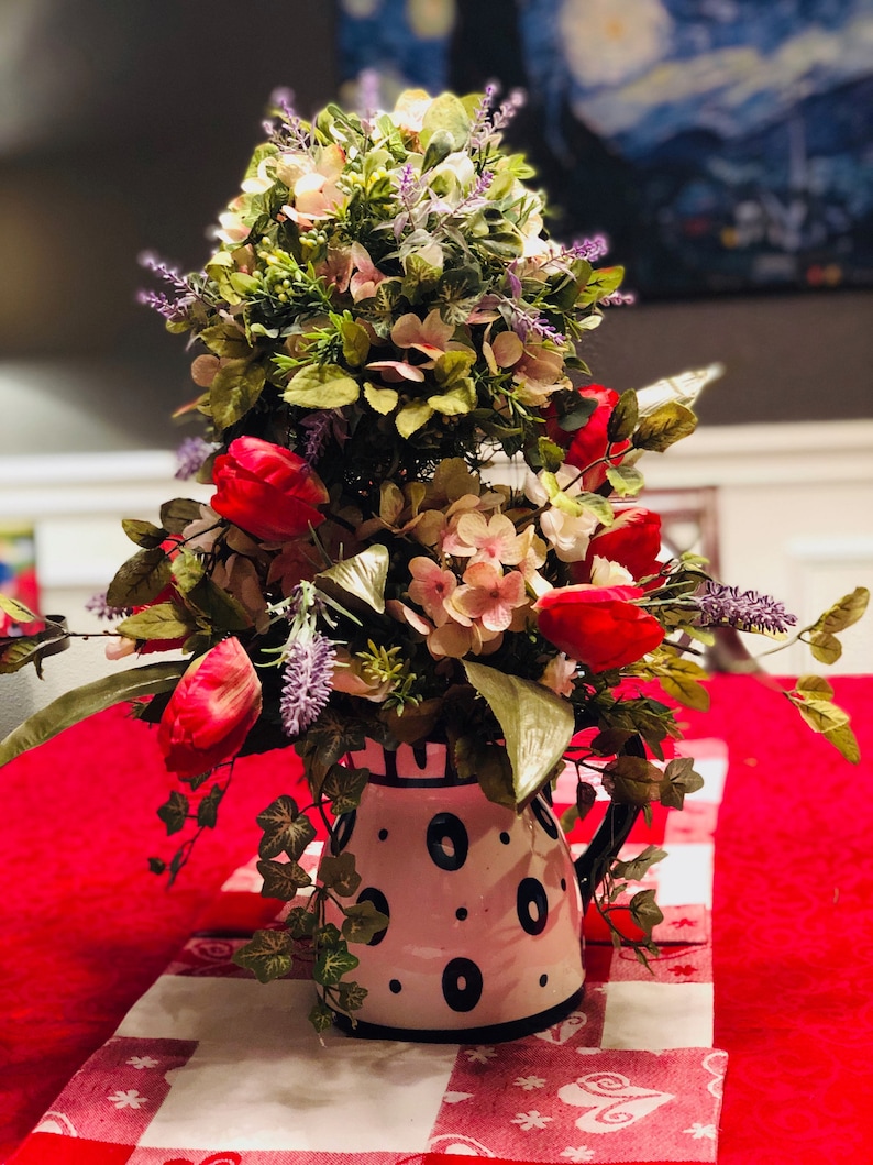 Spring Topiary Tutorial, Spring Floral Arrangement Tutorial, How to ...