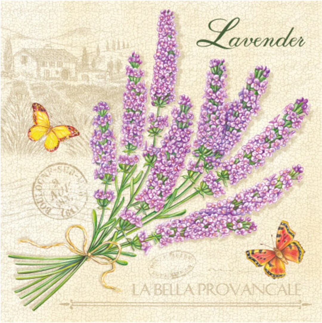 4 Paper Napkins for Decoupage | Decoupage Napkins | Beautiful Provence ...