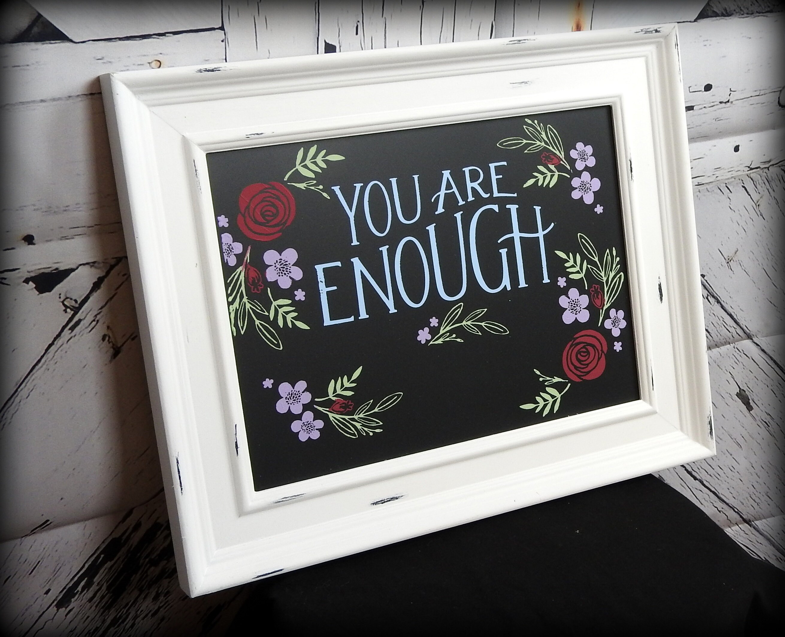 Wall Decor, Floral, Inspirational, Diane's Designs and Boutique - Etsy