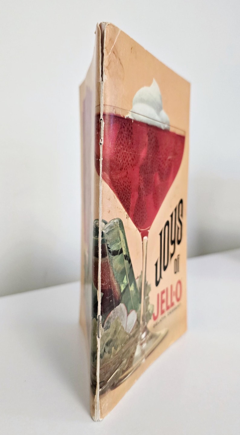 Joys of Jell-o Gelatin Dessert Cookbook Midcentury Jello Cookbook - Etsy
