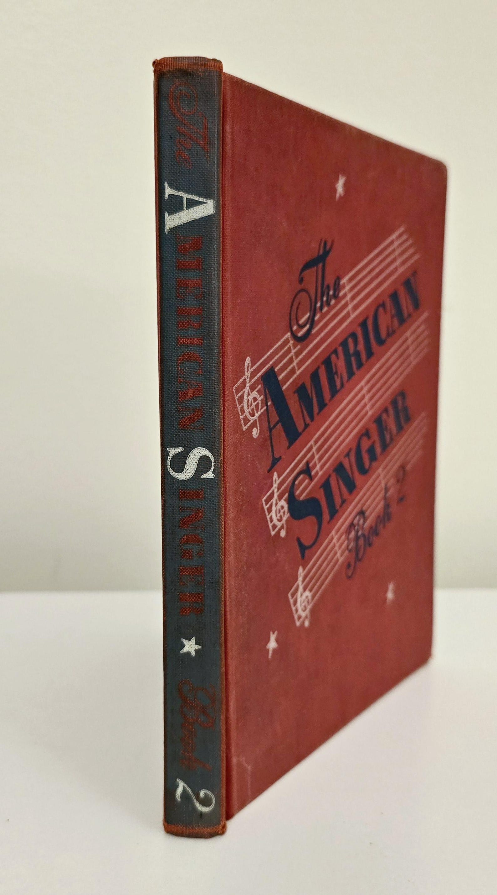 1950 the American Singer Book 2 Vintage Childrens Songbook by the ...