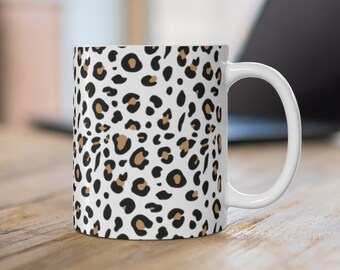 Leopard Coffee Mug | Etsy