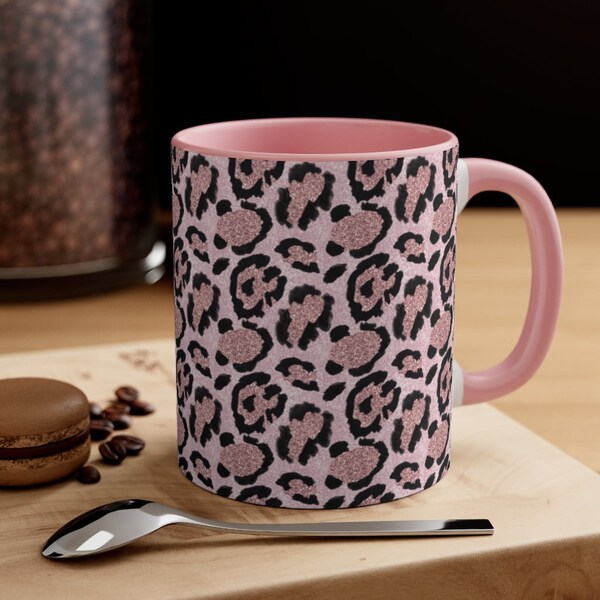 Leopard Coffee Mug - Etsy