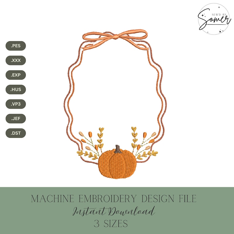 Pumpkin Monogram - Etsy