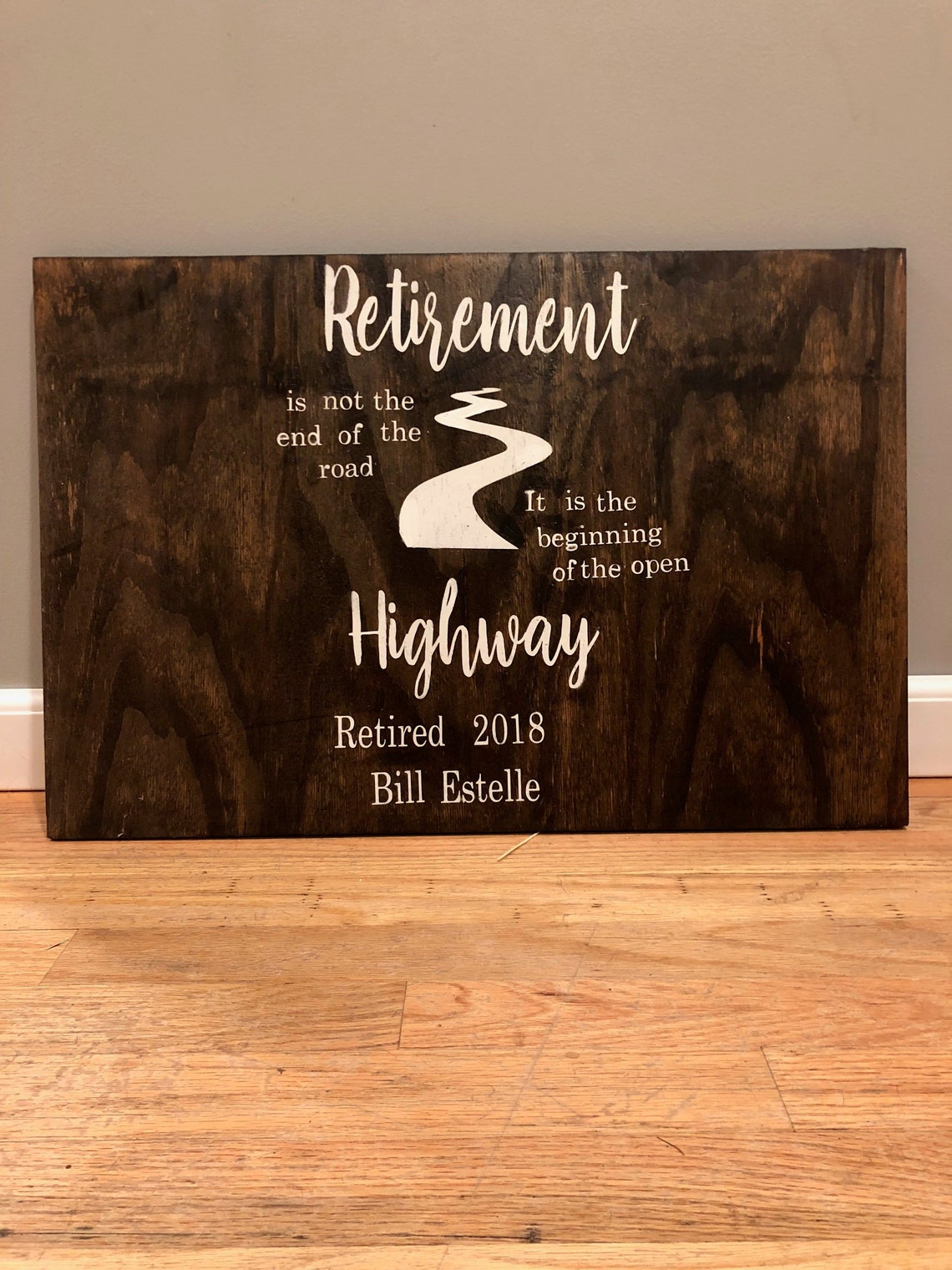 Retirement Signature Sign | Etsy