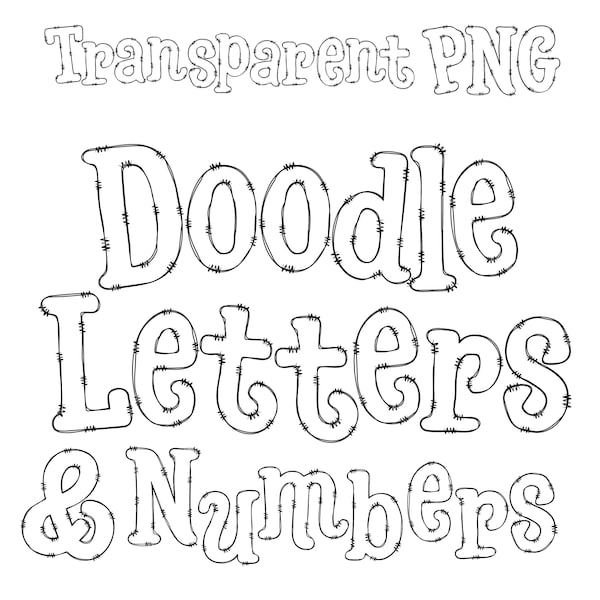 Transparent Alphabet Letters - Etsy