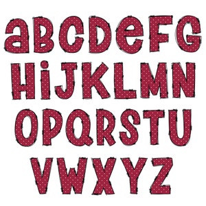 Digital Download | Doodle Valentine Polka Dot Pattern Fill | PNG ...