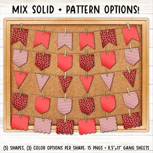 Pennant/bunting Banner Kit (for Walls & Bulletin Boards) | Geometric ...