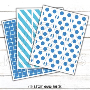 Borders for Bulletin Boards | Print & Cut, Seamless | Hand Drawn Grid ...