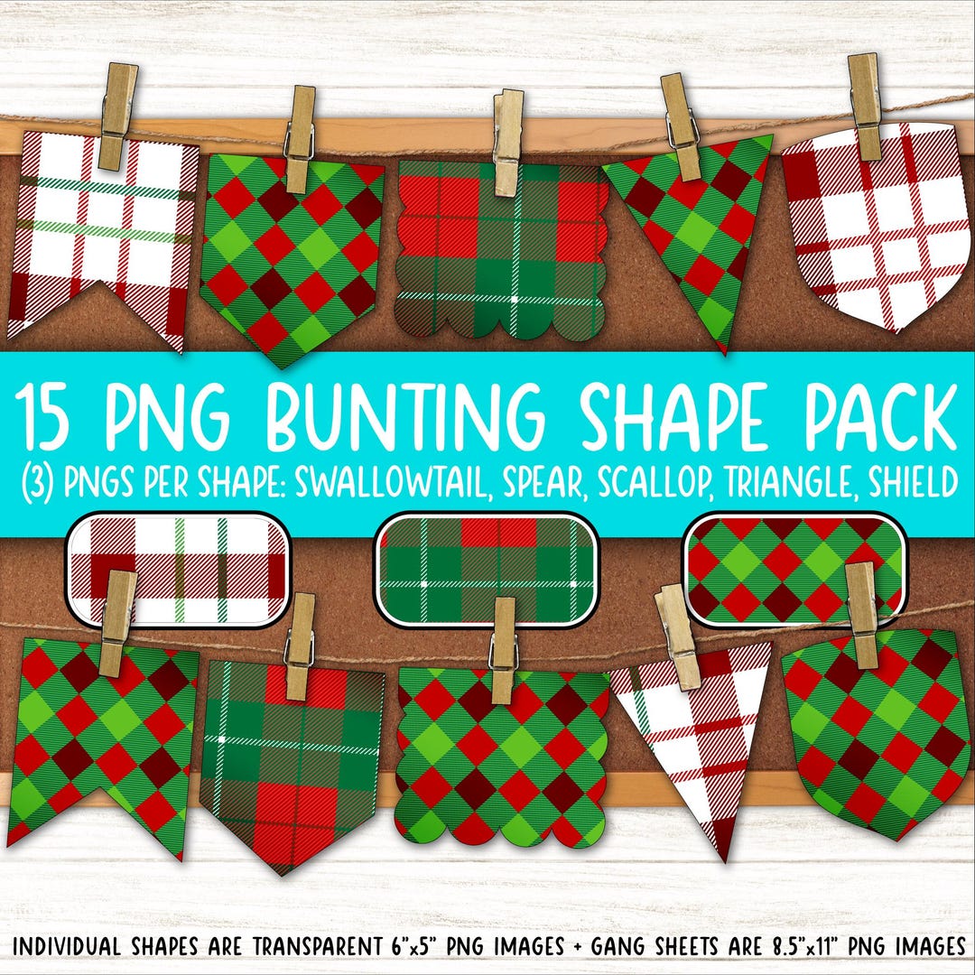 Pennant/bunting Banner Kit (for Walls & Bulletin Boards) | Plaid ...
