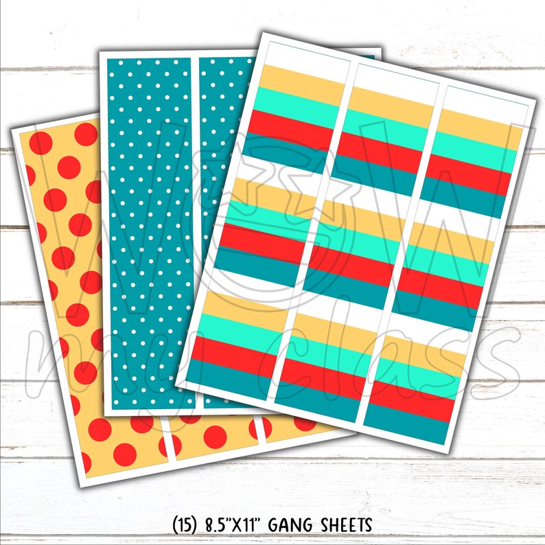 Borders for Bulletin Boards | Print & Cut, Seamless | Polka Dots, Mini ...