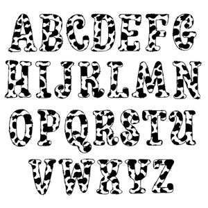 Digital Download | Doodle Cow Print Pattern | PNG Clipart Bundle ...