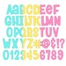 Doodle Dash Faux Applique Alphabet PNG, 13 Pack, Ice Cream Party ...