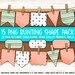 Pennant/bunting Banner Kit (for Walls & Bulletin Boards) | Boho ...