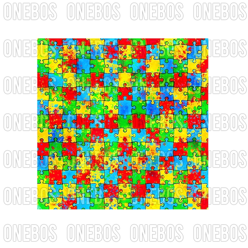 Digital Download PNG Background Paper Set of 2 Puzzle - Etsy