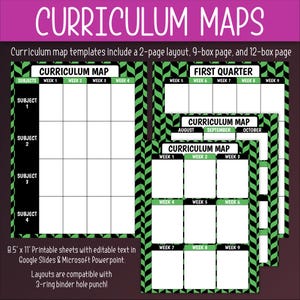 Lesson Plan Sheets & Curriculum Maps editable Geometric Shapes, Circles ...