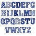 Digital Download | Chunky Blue and White Pattern Fill | PNG Clipart ...