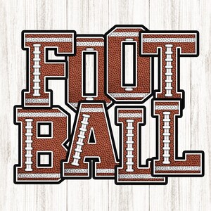 Football Letters PNG, Pebble Grain Texture & Laces Pattern Fill Alpha ...