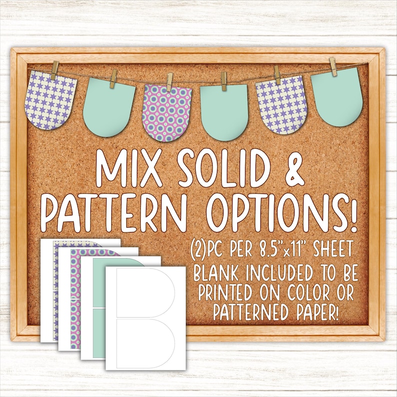 Pennant/bunting Banner - Shield Shape (for Walls & Bulletin Boards ...