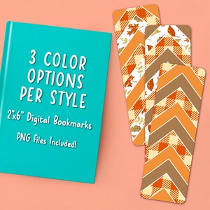 Digital Bookmarks (printable), Clipart Bundle Set of 12 | Lined & Blank ...