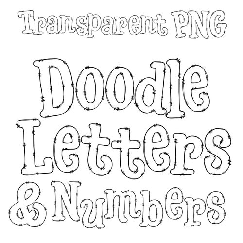 Digital Dash Doodle With Transparent Inside PNG SVG EPS - Etsy