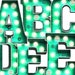 Digital Download | Kelly Green Rustic Marquee Letters-numbers | PNG ...