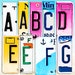 Shabby License Plate Alphabet, PNG Digital Download Graphics With ...
