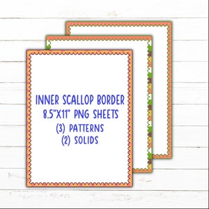 Framed Page Templates, Certificate & Award Style | Stripes, Polka Dots ...